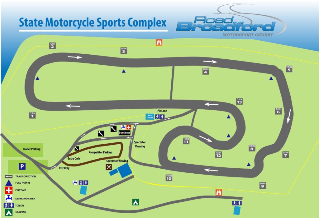 Broadford Track Info – Nugget Nationals